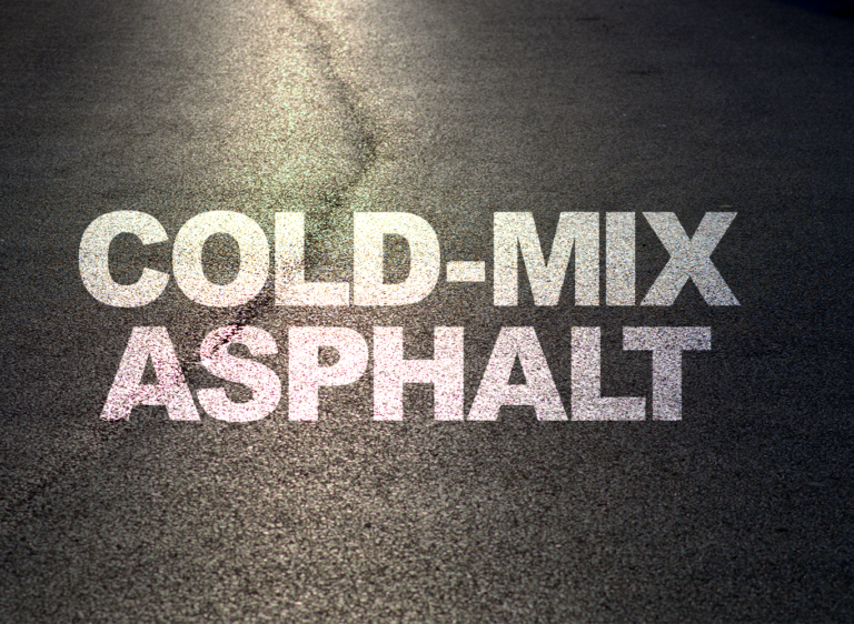 How to Use Cold-Mix Asphalt to Repair Cracks and Potholes Around Your ...